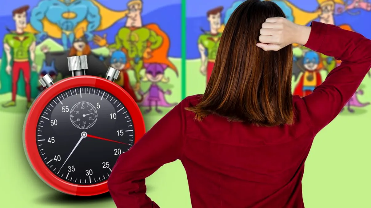 Testul de atenție pentru oamenii cu IQ ridicat Găsești toate diferențele din imagini în doar