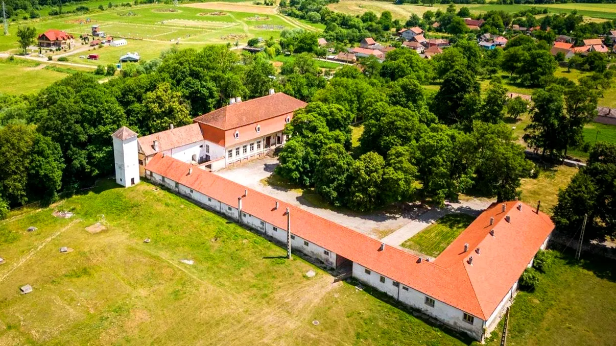 Castelul unic, cu picturi murale nemaivăzute în România, acum în ruină, va renaște din propria ...