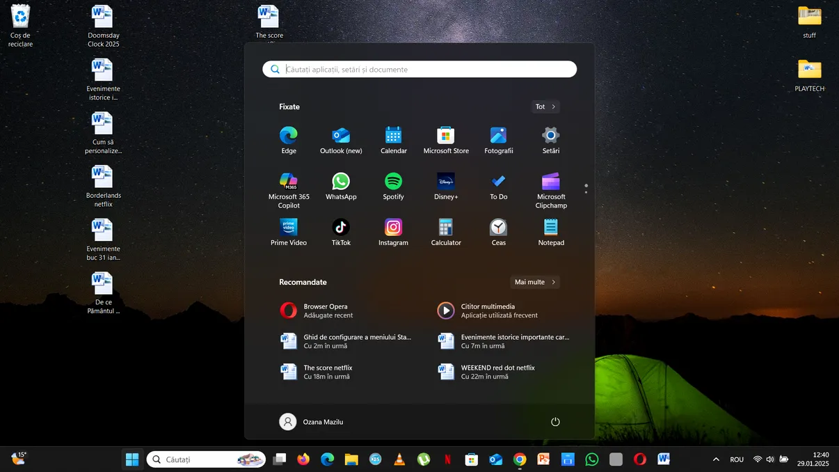 Ghid de configurare a meniului Start pas cu pas în Windows 11
