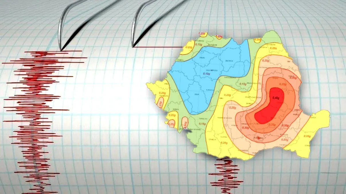 Cutremur în România, duminică după-amiază. Seismul, înregistrat în zona ...