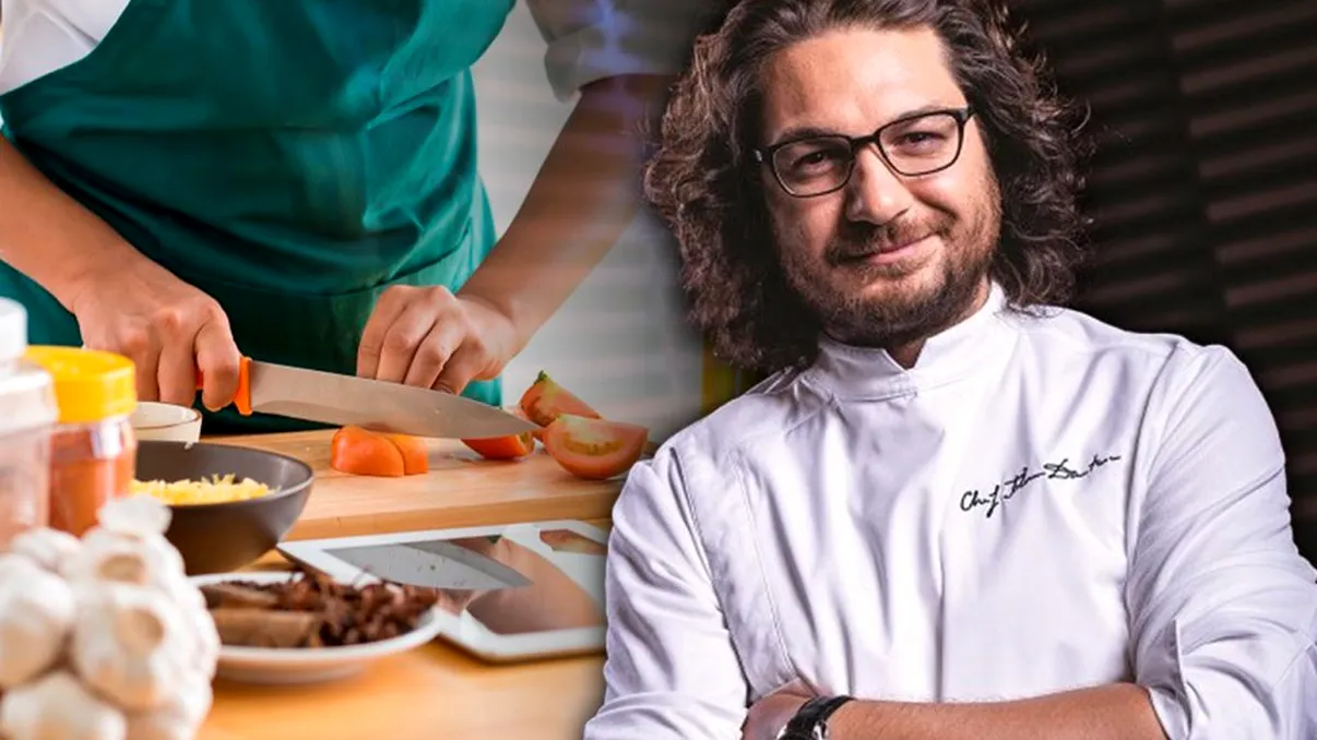 Cine găteşte acasă la Florin Dumitrescu, celebrul bucătar de la Chefi la cuţite. Nu, nu este ...