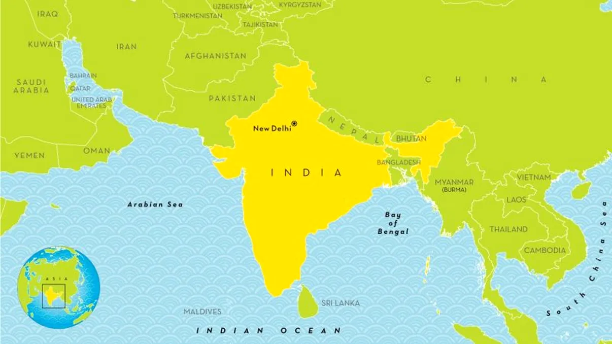India se rupe în două. Care este explicația pentru acest fenomen bizar