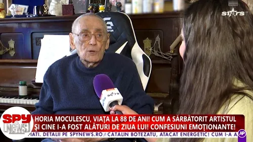 Imagini triste cu Horia Moculescu, la 88 de ani. Şi acum o ajută cu bani pe Mariana, fosta soţie ...