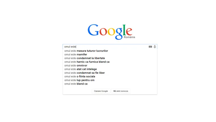 Căutările pe Google îți arată ce ești și ce ar trebui să faci