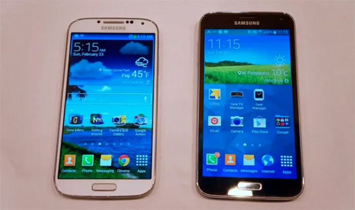 Samsung Galaxy S6: Comparație între S4 și S5