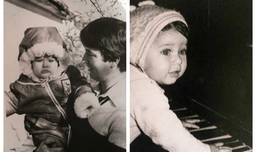 Recunoşti fetiţa din imagine? Astăzi este una dintre cele mai frumoase actrițe din România, are ...