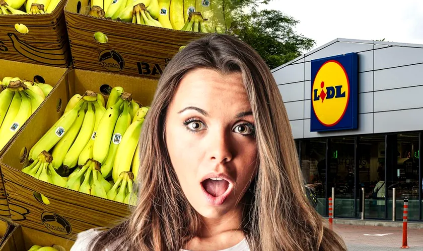 Ce a găsit o femeie care a cumpărat banane din Lidl. A avut un șoc când ...