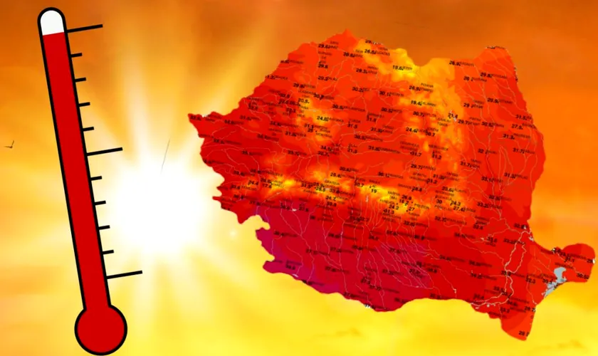 România, lovită de un nou val de caniculă. ANM anunță unde se înregistrează cele mai ridicate ...