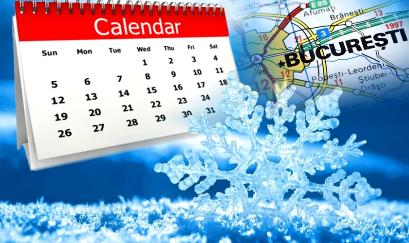 Meteorologii ANM, anunț despre prima zăpadă în București. Când se aștern fulgii de nea ...